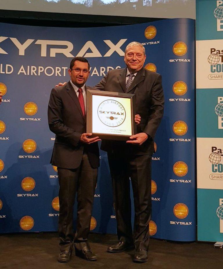 THE QUITO AIRPORT IS ONCE AGAIN RECOGNIZED AS THE BEST IN SOUTH AMERICA ...